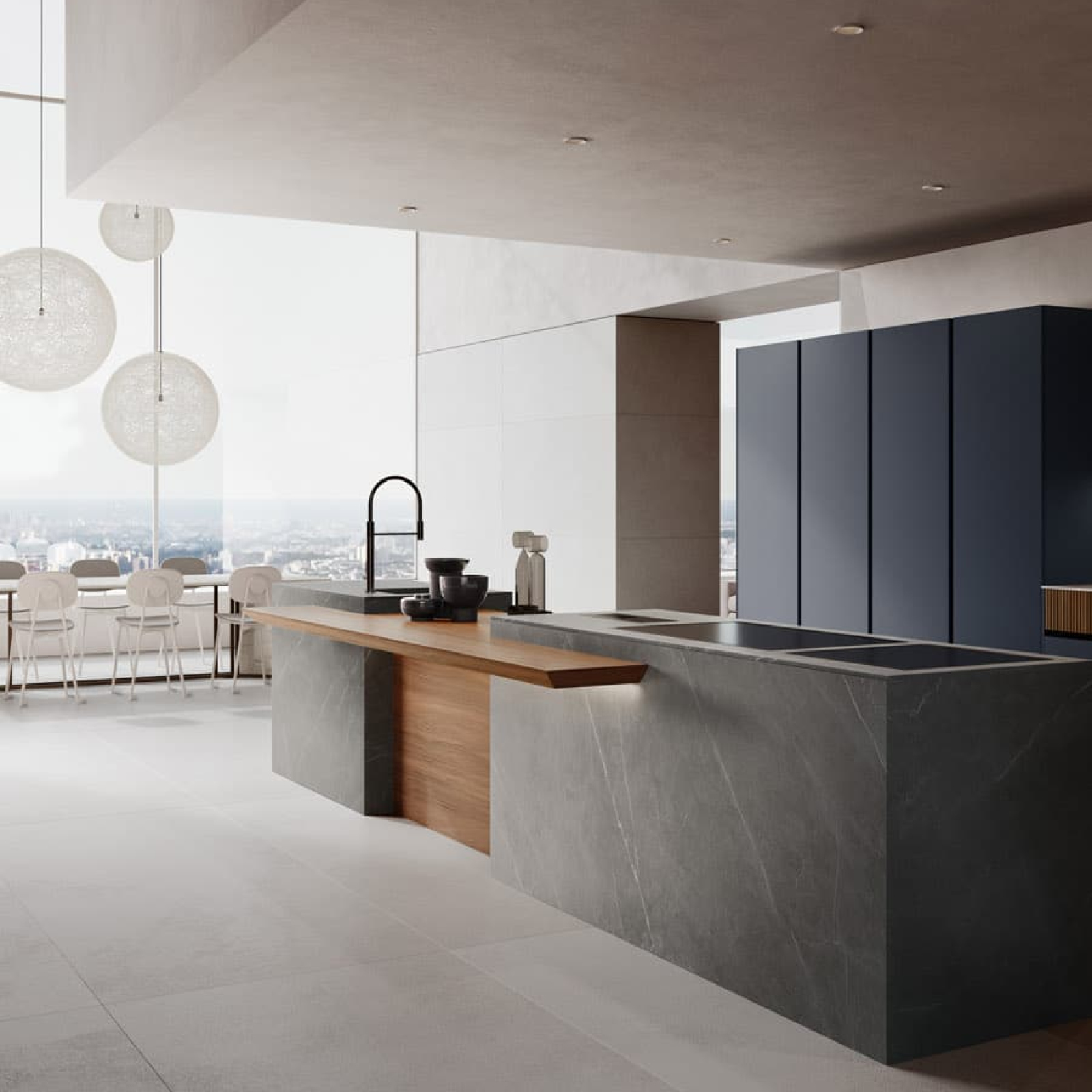 Skyline Kitchen - Mobiliario de Diseño e Interiorismo | en linea barcelona